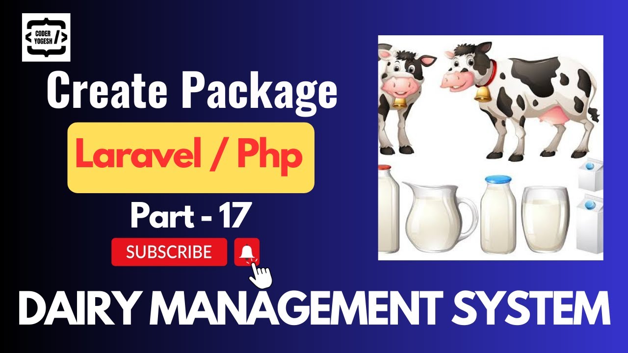 Create Package in DMS | Dairy Management System | Live Project | Php ...