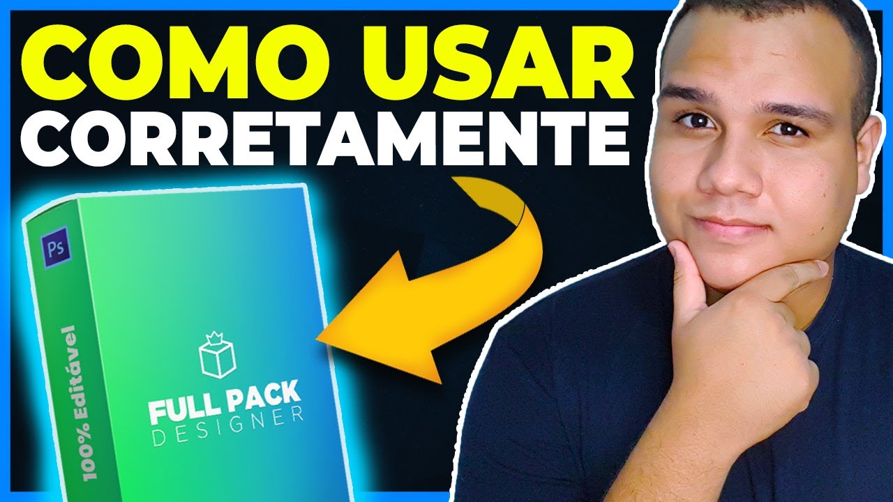 Como usar Pack de Design para trabalhar como design gráfico? Pack de ...