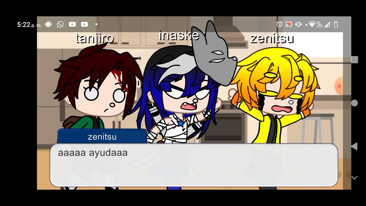 por qué no muestro mis ojos 2/5 😱😱//luna 000//gacha club//😃 - YouTube