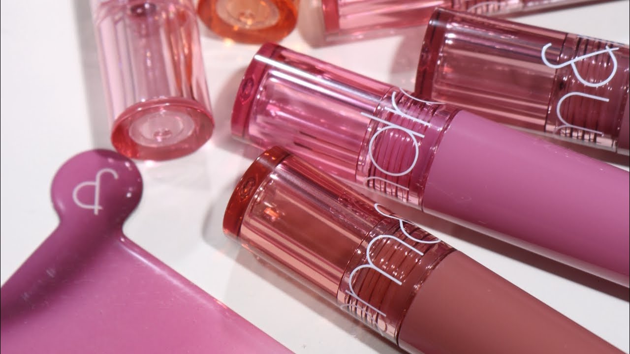 [ Swatch & Review ] Romand Glasting Color Gloss | Son bóng Lisa ...