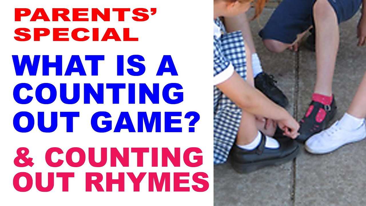 Counting-Out Games & Rhymes | Indoor games | Outdoor games - YouTube