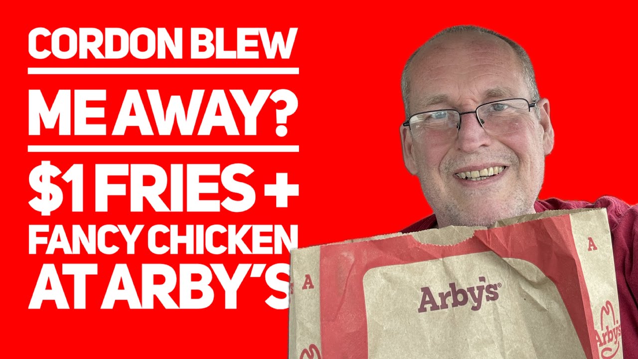 Arby’s Chicken Cordon Bleu Sandwich Review! Fancy Fast Food or Fast ...