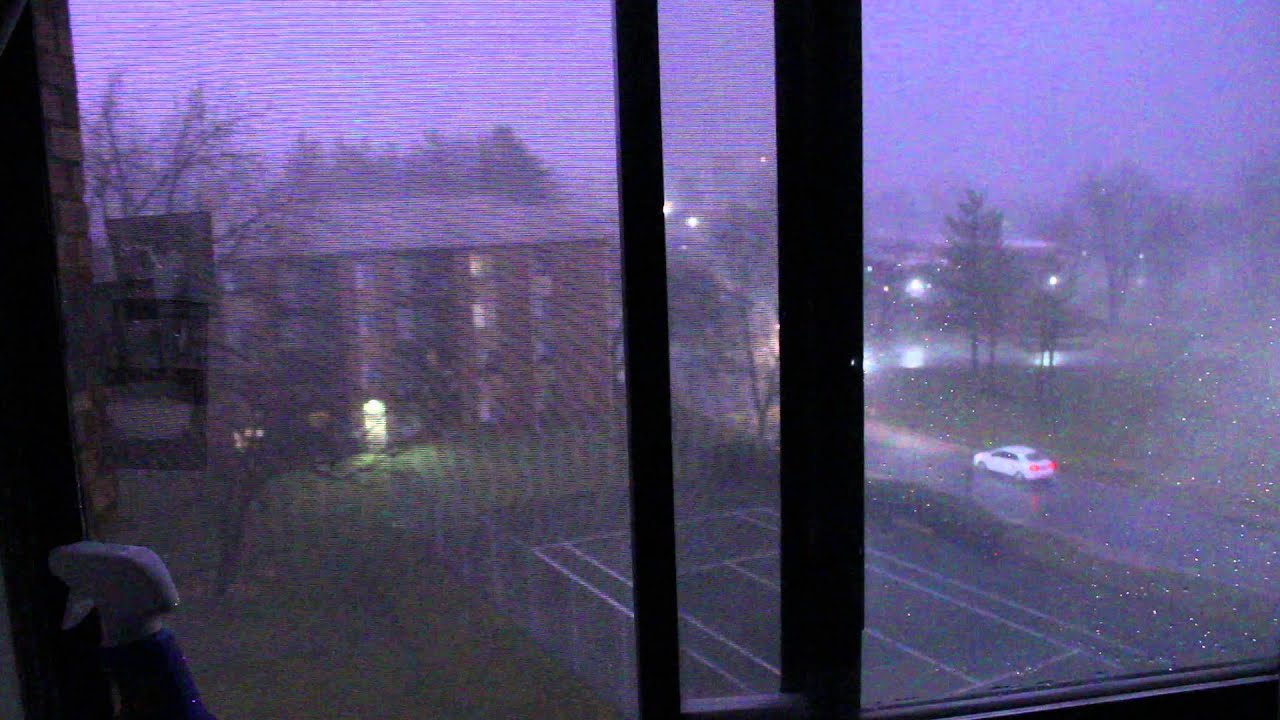 Pt 2 of the 2016 Severe Thunderstorm in Silver Spring, MD - YouTube