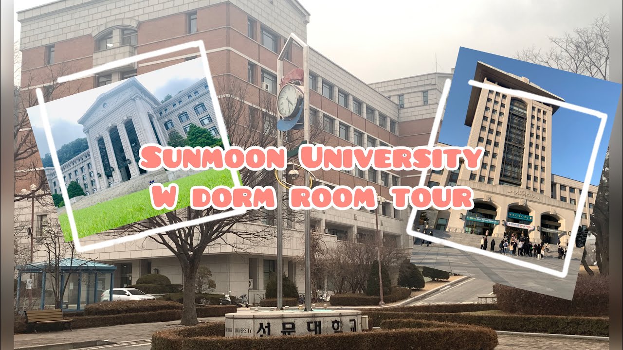 Room tour of Sunmoon University W (girls’) dormitory//international ...