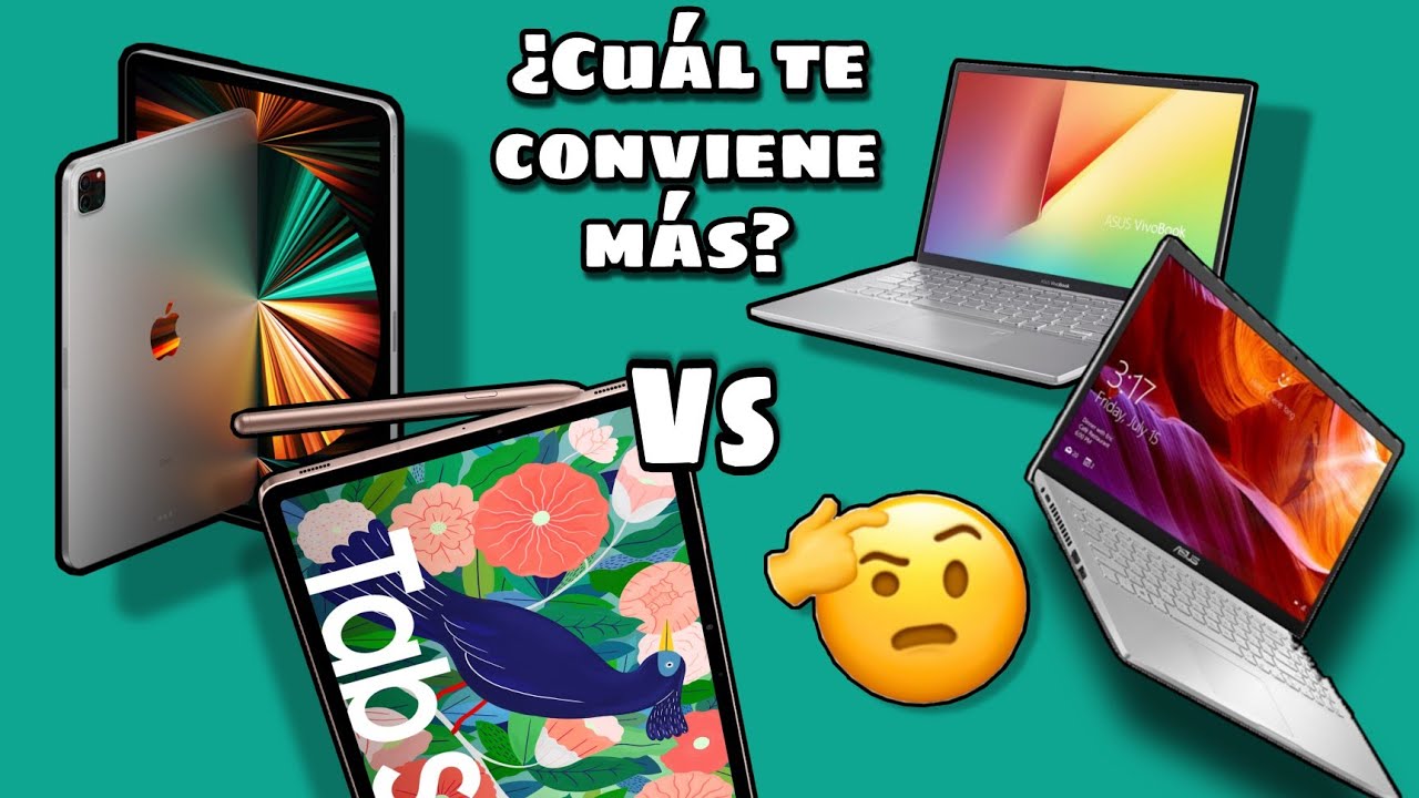 Tablets Vs Laptops ¿CUAL COMPRAR? ¿Cuál se Adapta más a ti? 🤔 - YouTube