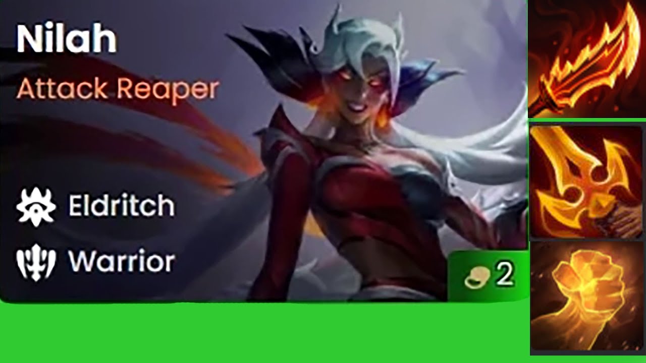 Unstoppable Nilah 3-Star! Dominating TFT Set 12 PBE - YouTube