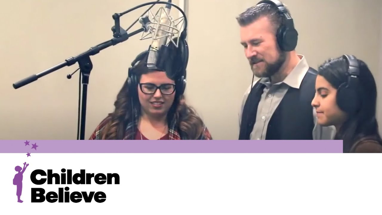 Children Believe donors sing song of hope for special brand video - YouTube