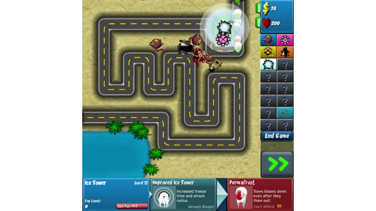 Bloons Tower Defense 4 Gameplay - YouTube