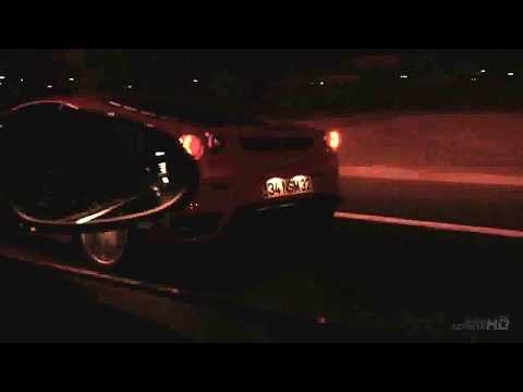 edirne yolu  ferrari f430 vs bmw m6 from turkey
