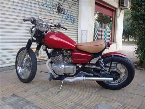 MOTOMEL RIDER 250 BOBBER - YouTube