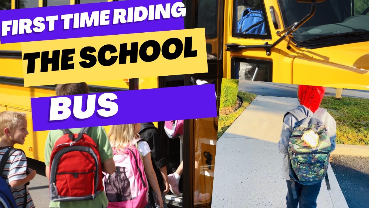 FIRST TIME RIDING THE SCHOOL BUS | I’M NOT THRILLED - YouTube