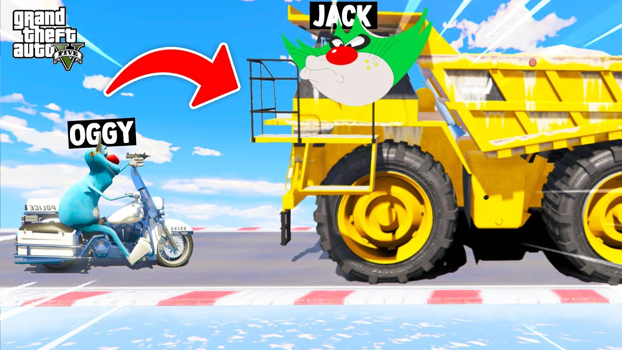 OGGY AND JACK TRICKY FACE TO FACE CHALLENGE (GTA 5 Funny Moments) - YouTube