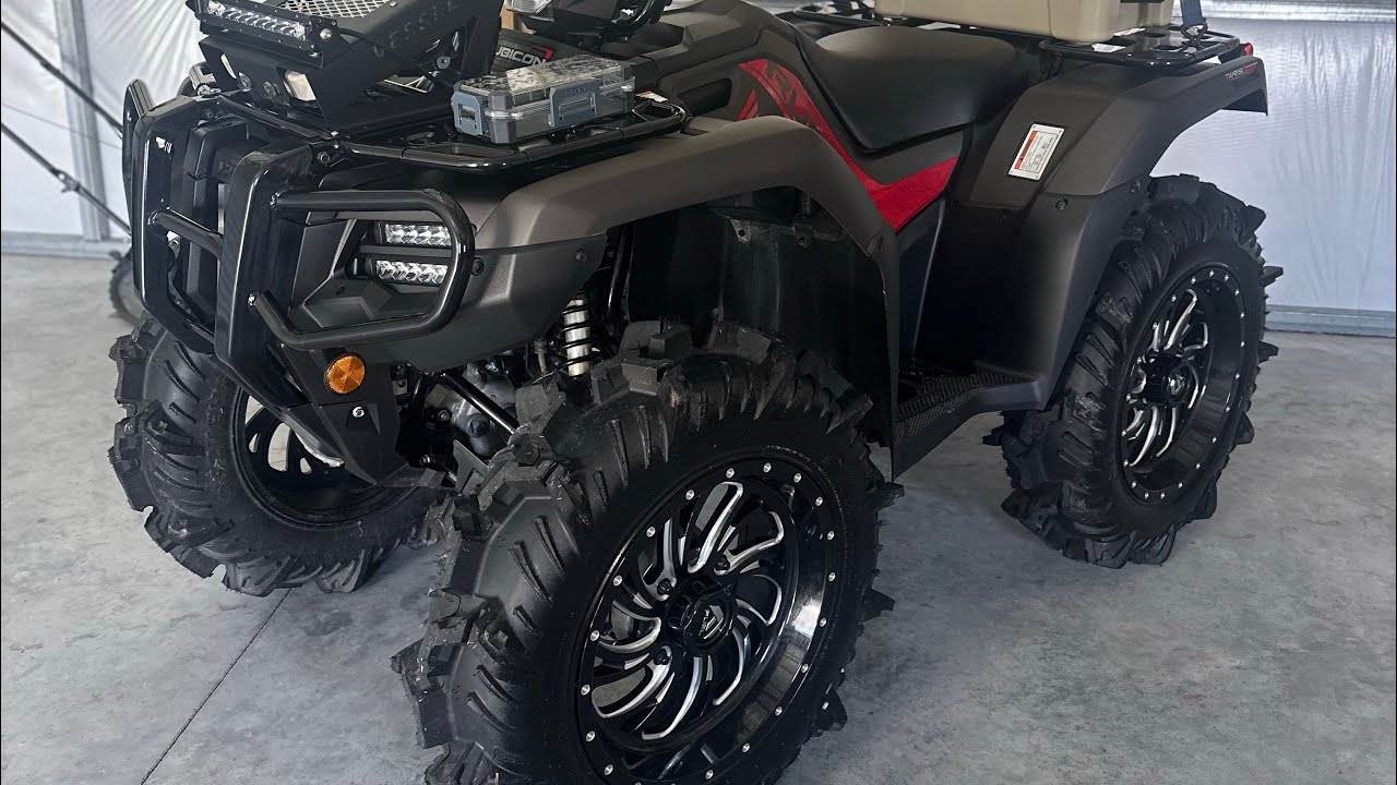 Full build on a 2024 Honda rubicon 520 - YouTube