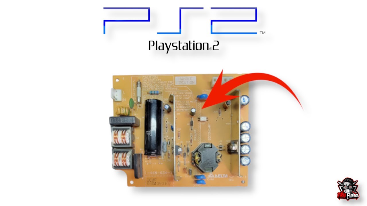 NO POWER - Troubleshooting and Repairing a Fat PS2 Power Supply ⚒ TRU ...