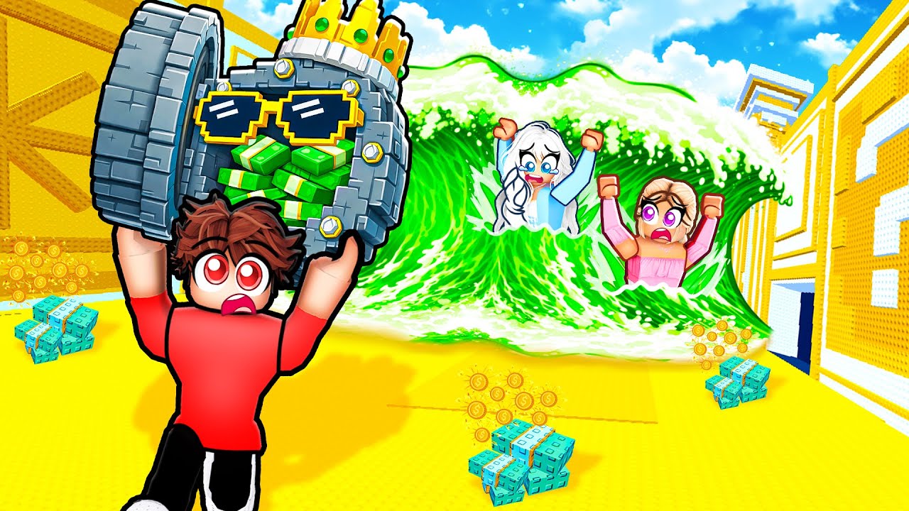 Techy Plays New SIZE Update In Escape Tsunami For Brainrots... - YouTube