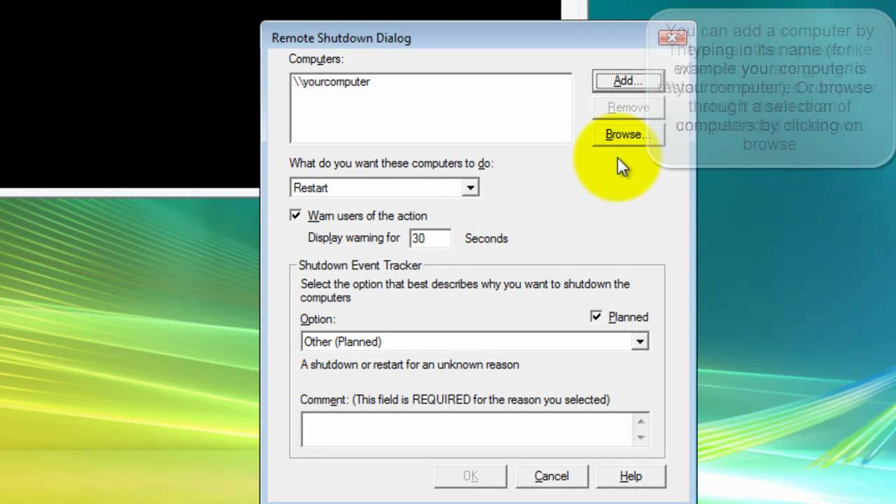 Hack School Tutorial 2: How To Shutdown Any Computer - YouTube