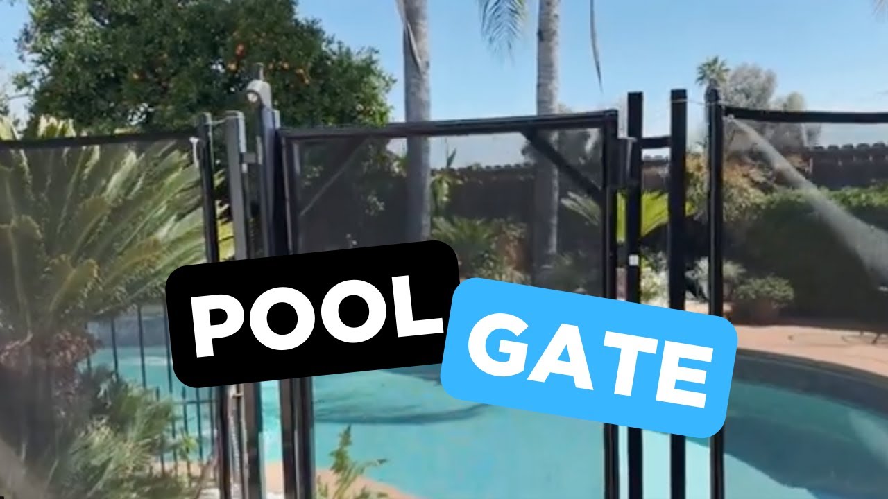 WaterWarden Pool Gate Review: Should you buy this? - YouTube