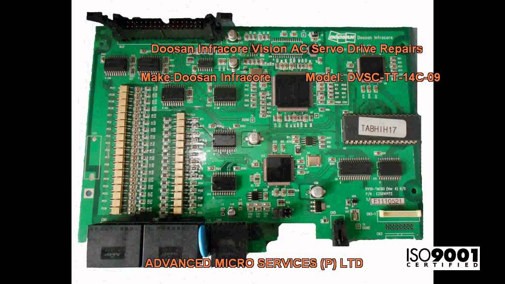 Doosan Infracore Vision AC Servo Drive Repairs @ Advanced Micro ...