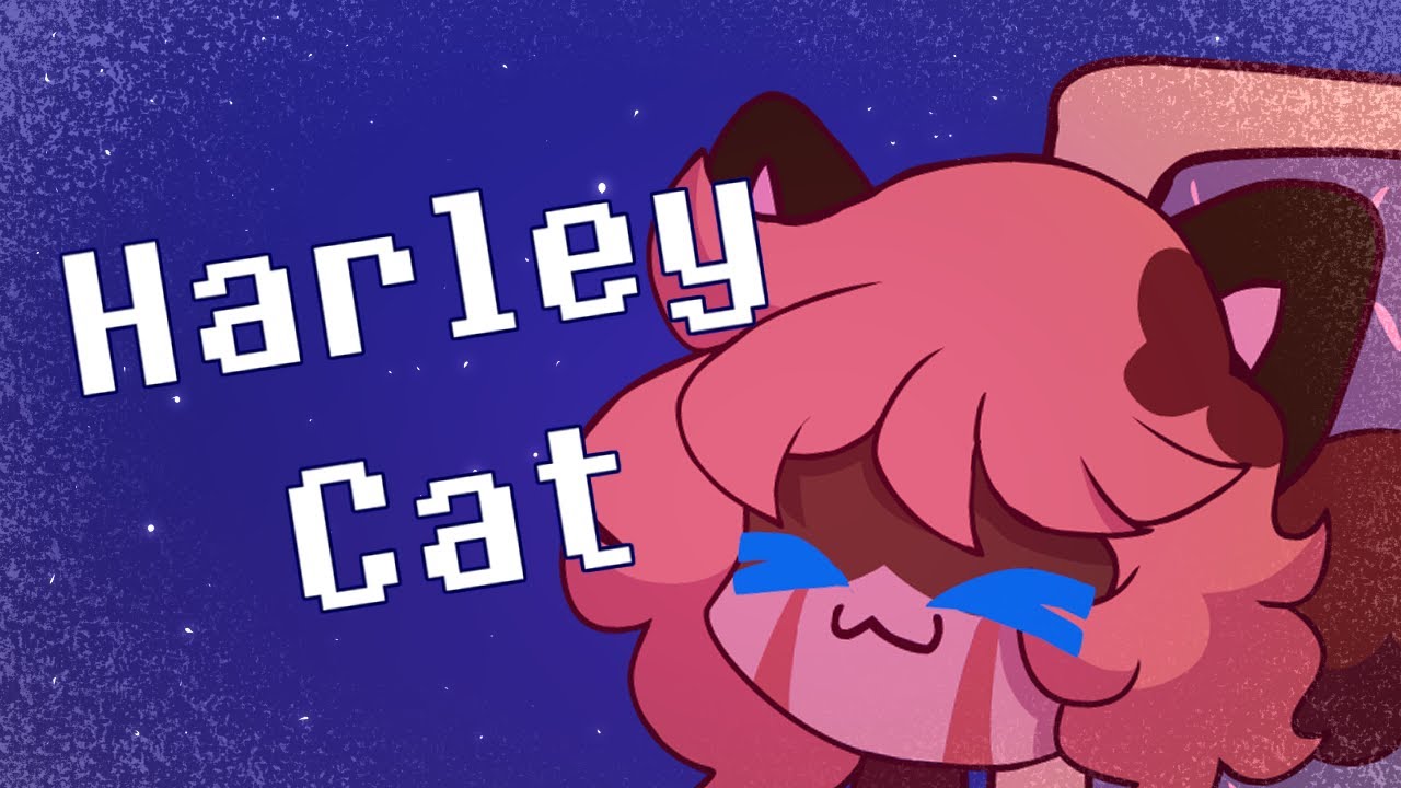 Harley Cat【Animation | Gift | Eyestrain warning】 - YouTube
