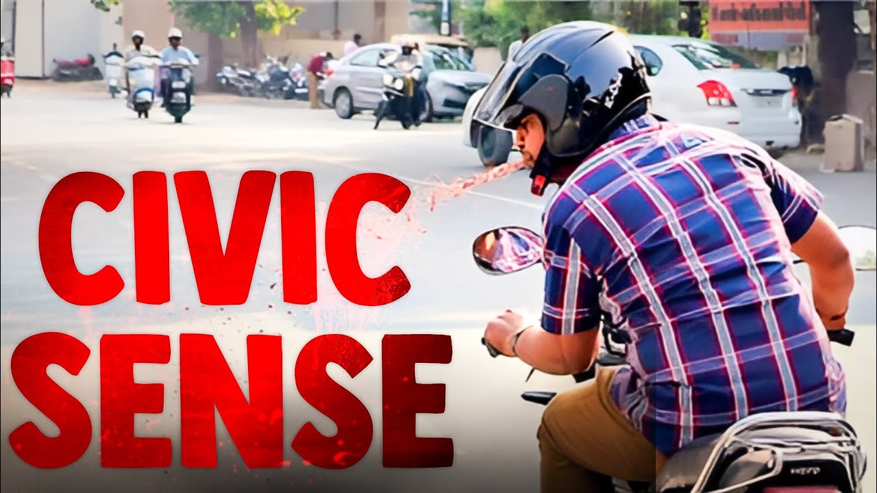 How Indians become No. 1 in civics sense (sarcasm) - YouTube