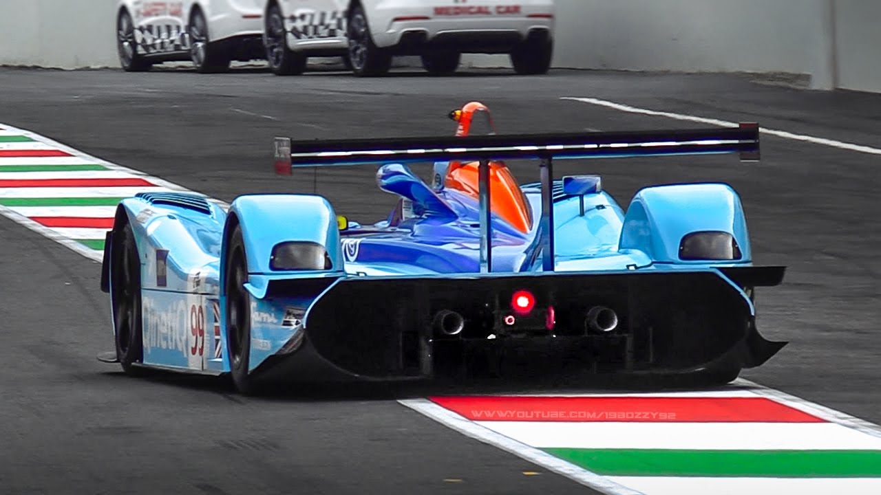 2004 Zytek 04S LMP1 ex Jota Sport: Raw V8 Sound at Mugello Circuit ...