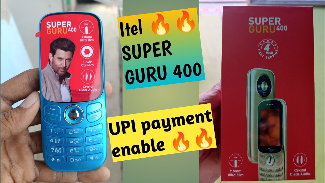 Itel super Guru 400 🔥🔥 / super guru unboxing / super guru first look ...
