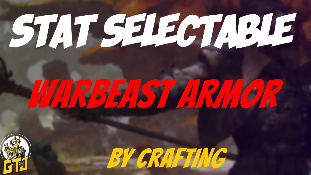How To Get Stat Selectable GW2 Warbeast Armor By Crafting GW2 Exotic Gear Series Part 6 YouTube How To Get Stat Selectable GW2 Warbeast Armor By Crafting GW2 Exotic Gear Series Part 6 YouTube