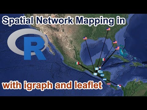 Spatial Network Mapping in R with igraph and leaflet - YouTube