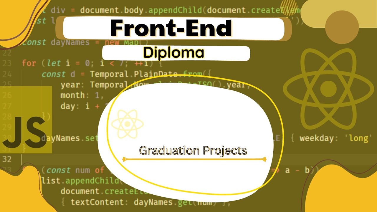 مشاريع تخرج الطلبة - Front-end diploma - Techshed project - YouTube