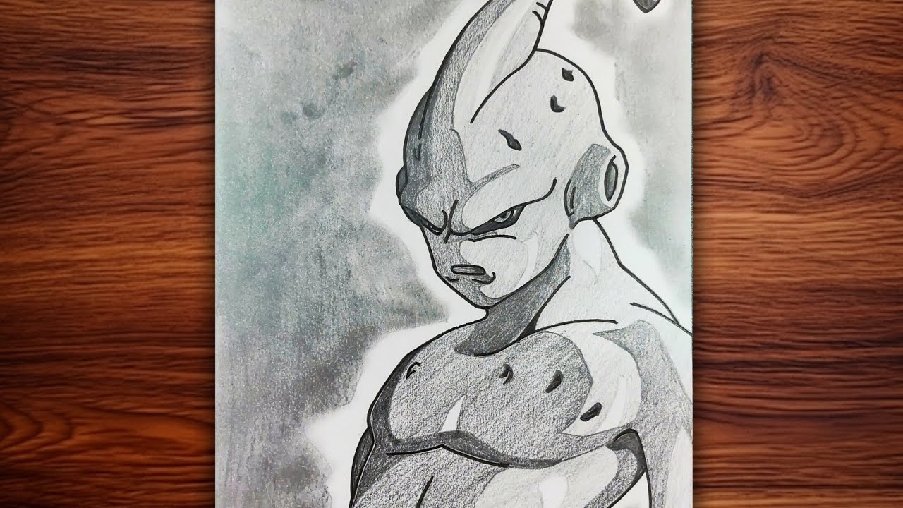 How to draw Majin Buu | Dragon Ball | Step by step - YouTube