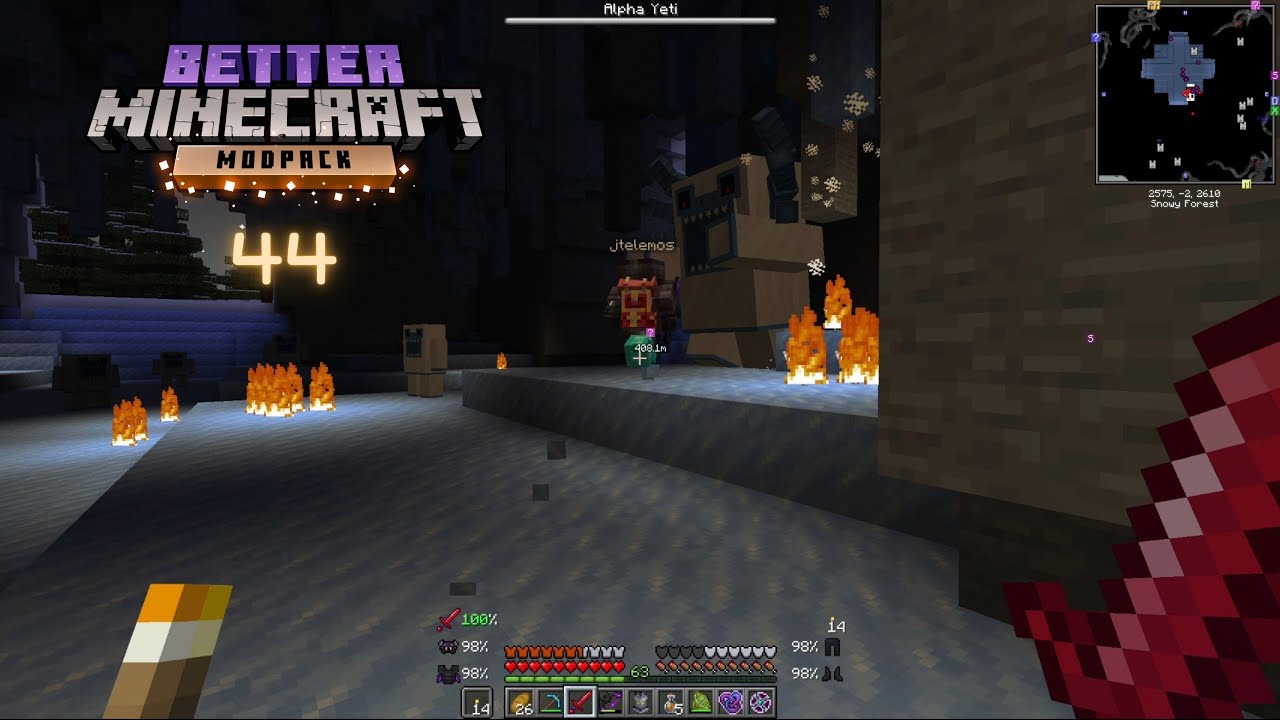 Better Minecraft [FABRIC] EP 44 “Alpha Yeti” #minecraft # ...