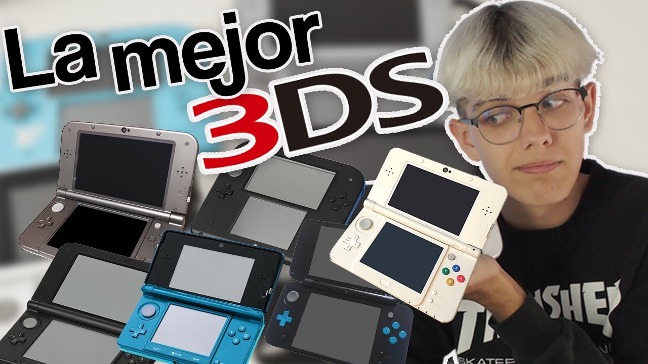 MEJOR MODELO DE NINTENDO 3DS 🟥 || ¿cuál comprar? comparativa entre New Nintendo 3DS, 2DS, 3DS XL ...
