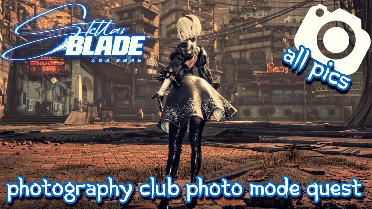 Stellar Blade Photography Club Quest - YouTube