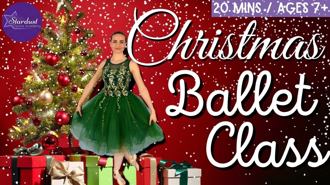 Christmas Classical Ballet 🎄 Ballet Dance Class ~ Beginner Learn ...