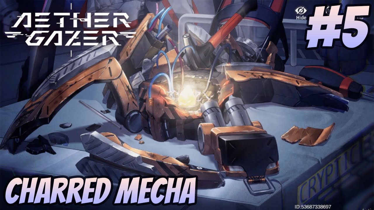 Aether Gazer - Walkthrough Part 5 - Charred Mecha - YouTube