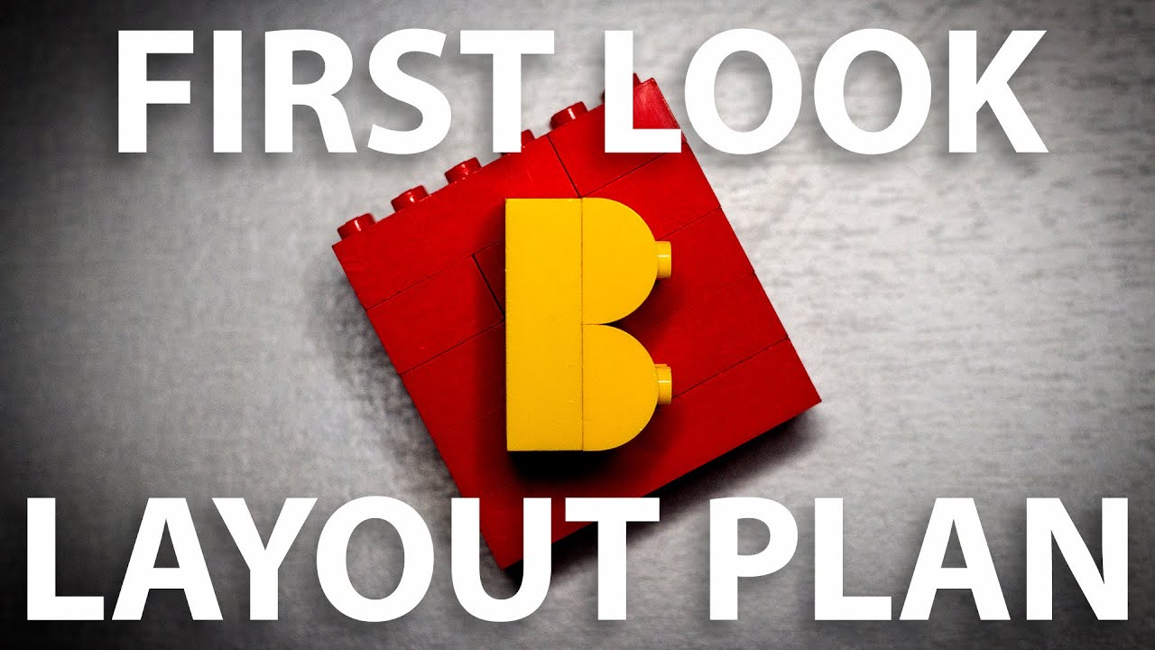 A look at the Lego City Layout plan! - YouTube