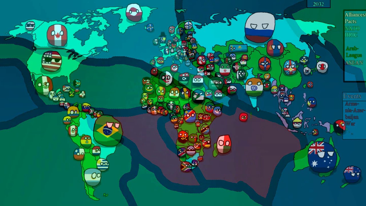 Alternate Future of the World in Countryballs Episode 3 Rising Powers ...