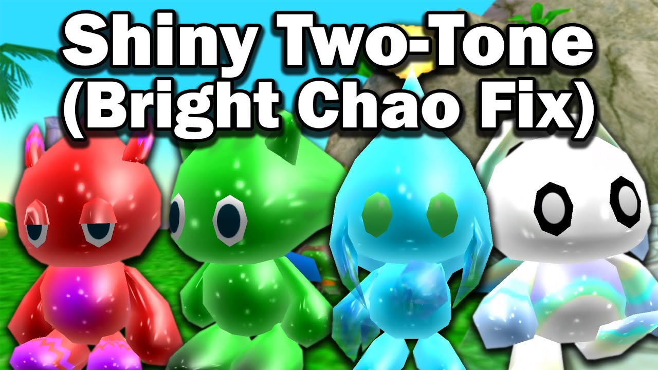 How to Get a Shiny Two-Tone Chao in Sonic Adventure 2 GC/PC/Steam ...