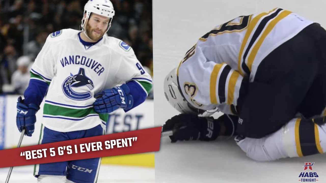 Best 5k Brandon Prust Has Ever Spent vs. Brad Marchand | Habs Tonight ...