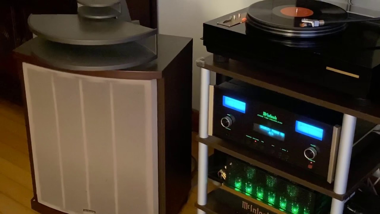 McIntosh MC275 + Technics SB-E100 - YouTube