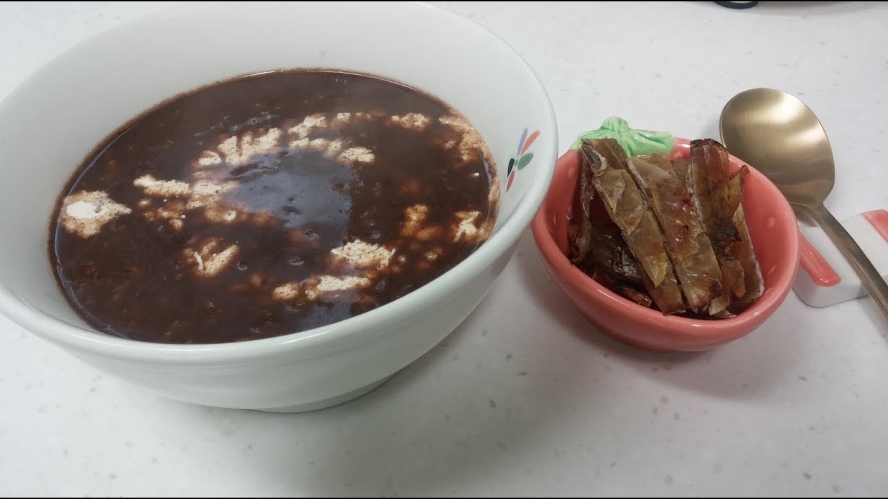 FILIPINO CHAMPORADO RECIPE (sweet chocolate rice porridge) - YouTube