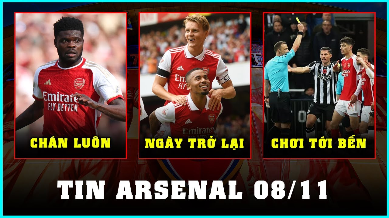 TIN ARSENAL 8/11: PARTEY NGHỈ HẾT NĂM, PHÁO THỦ LÀM CĂNG BAN TRỌNG TÀI ...