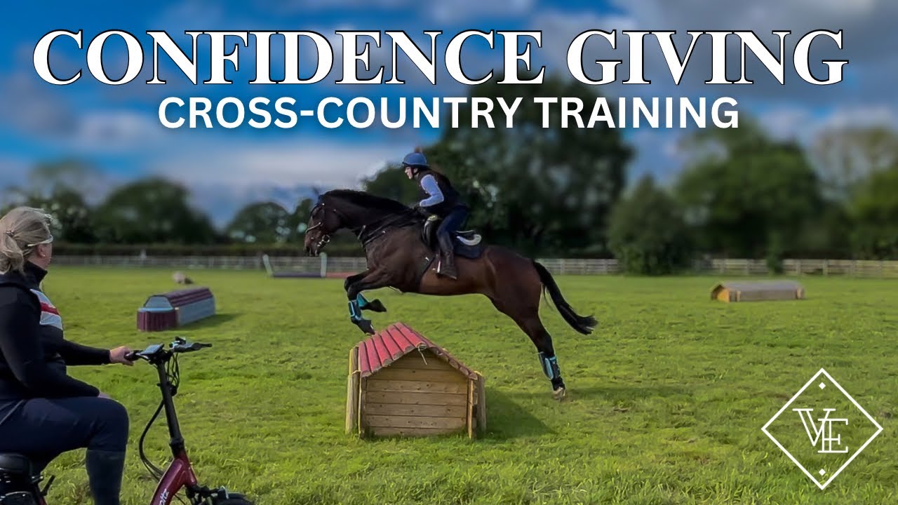 XC TRAINING AT SOLIHULL | BACK TO BASICS | Building horse and rider confidence | 2024 - YouTube