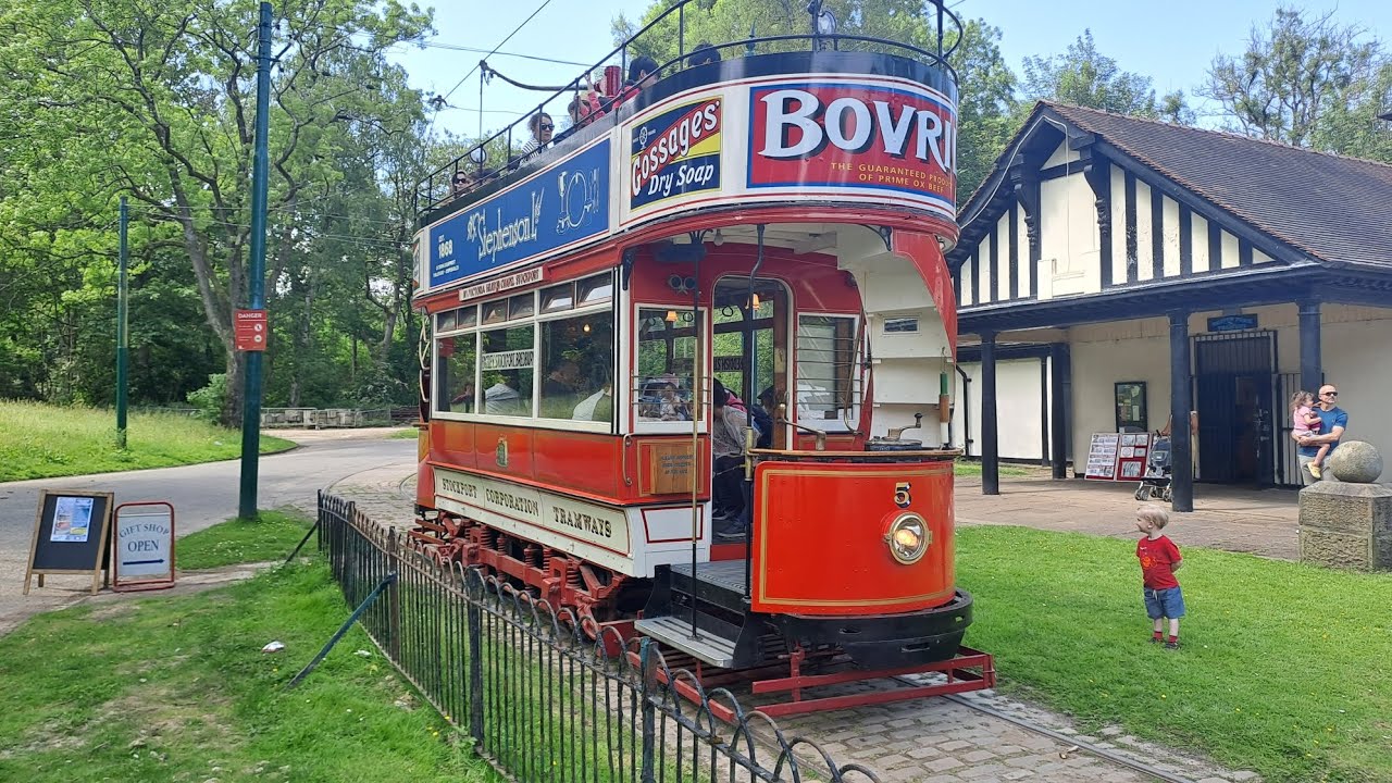 Manchester's Heratige Tramway | Heaton Park | Tramway And Museum | HD ...