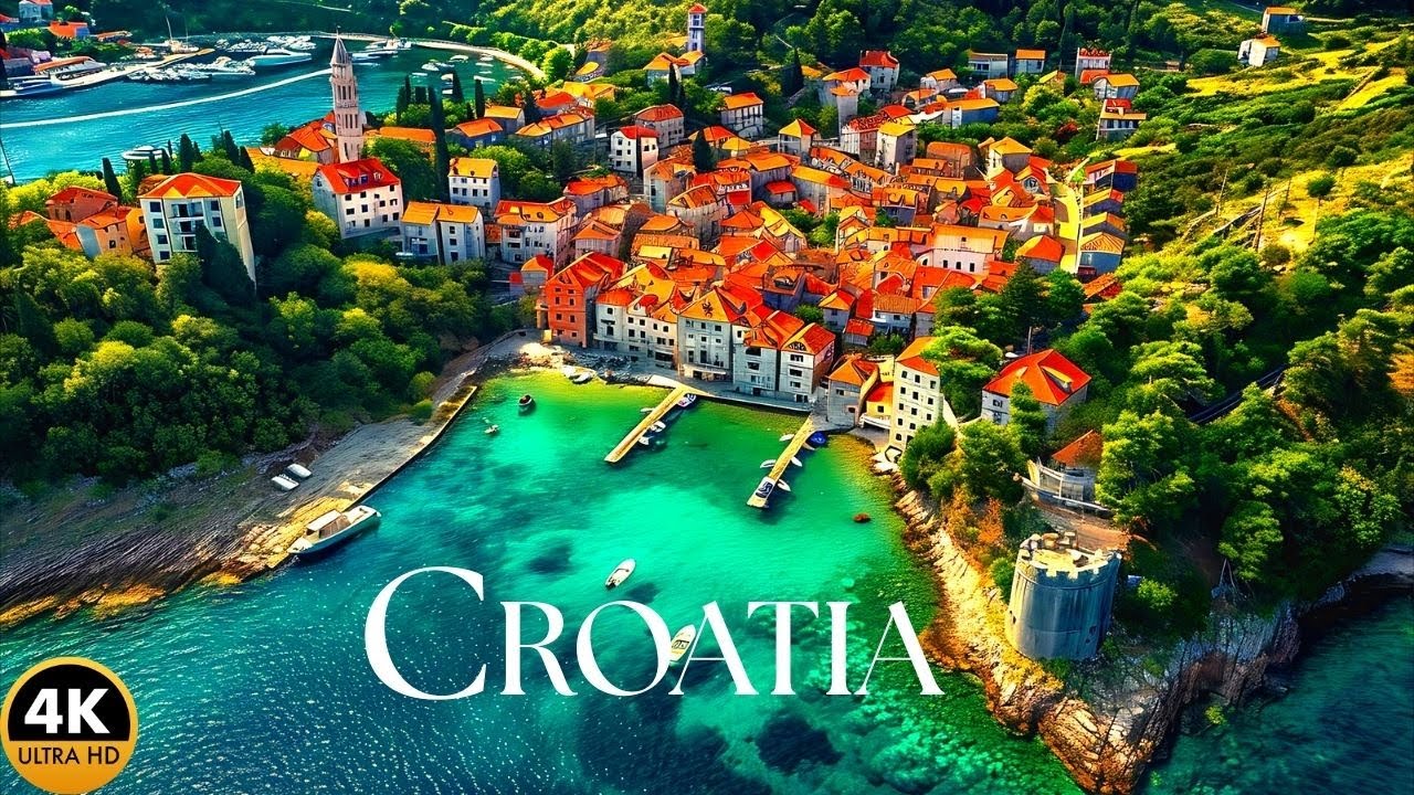 Croatia in 4K HDR 120 FPS - Cinematic Scenic Relaxation with Nature's ...