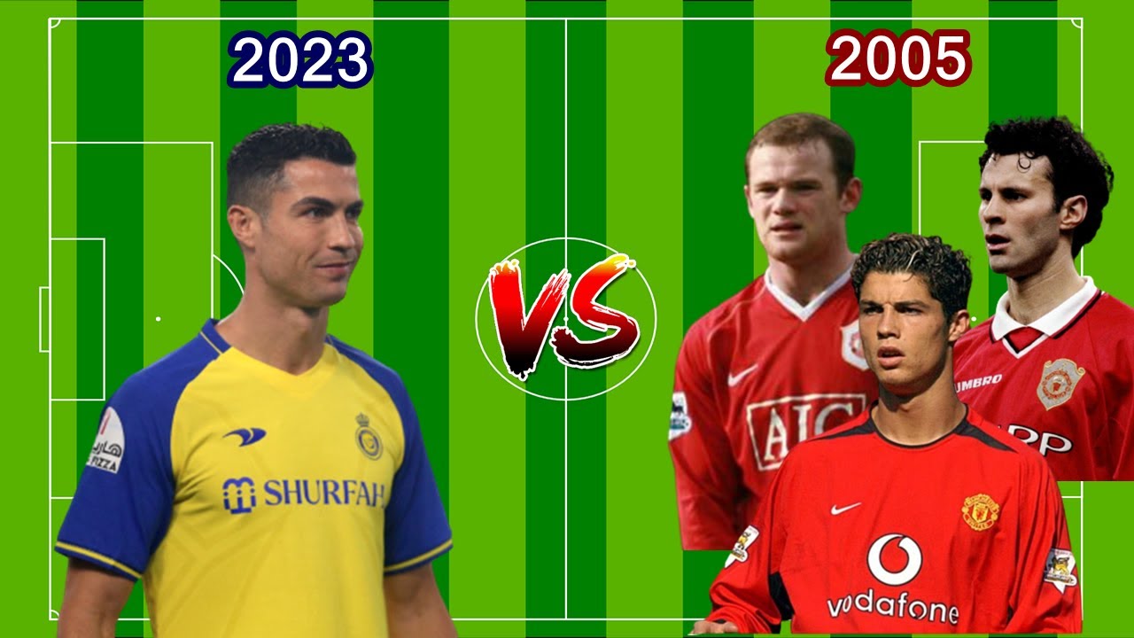 2023 Cristiano Ronaldo VS 2005 Manchester United TRİO🔥 (Ronaldo,Giggs ...