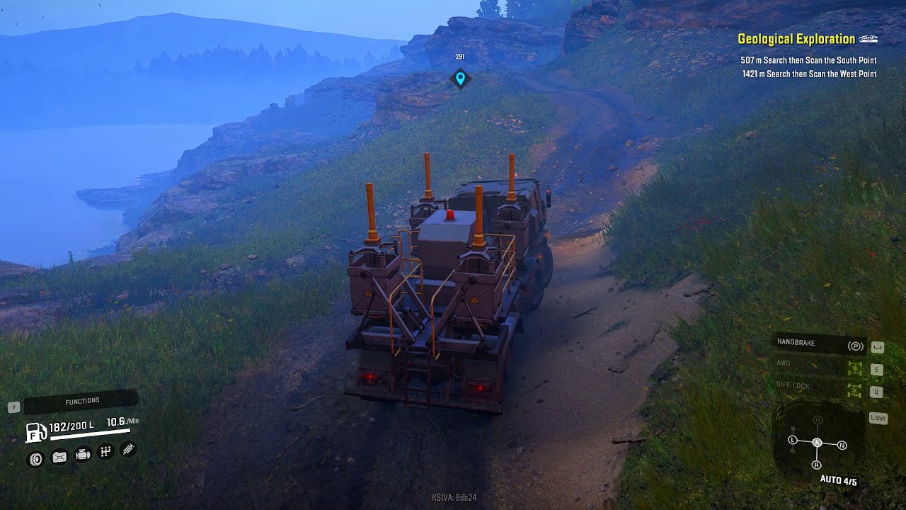 Snowrunner Geological Exploration searching South point - YouTube