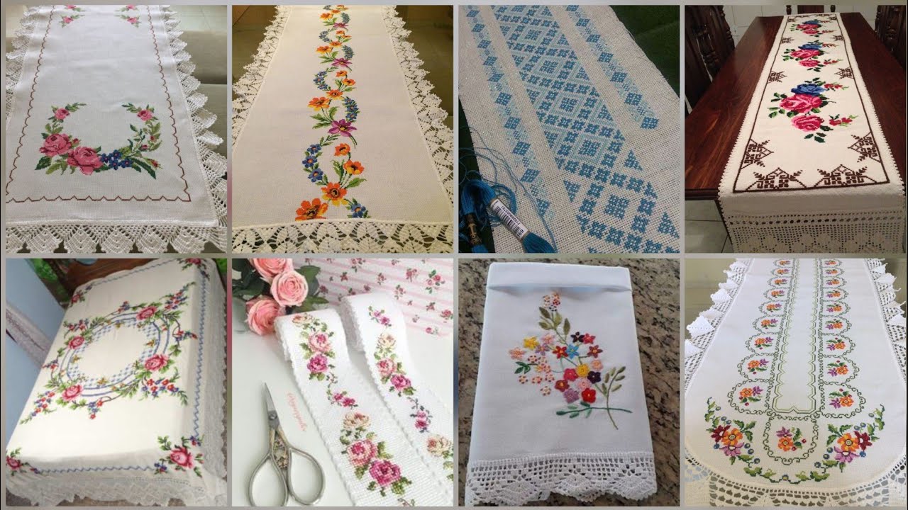 Cross Stitch Patterns//Char Suti Karhai key designs - YouTube