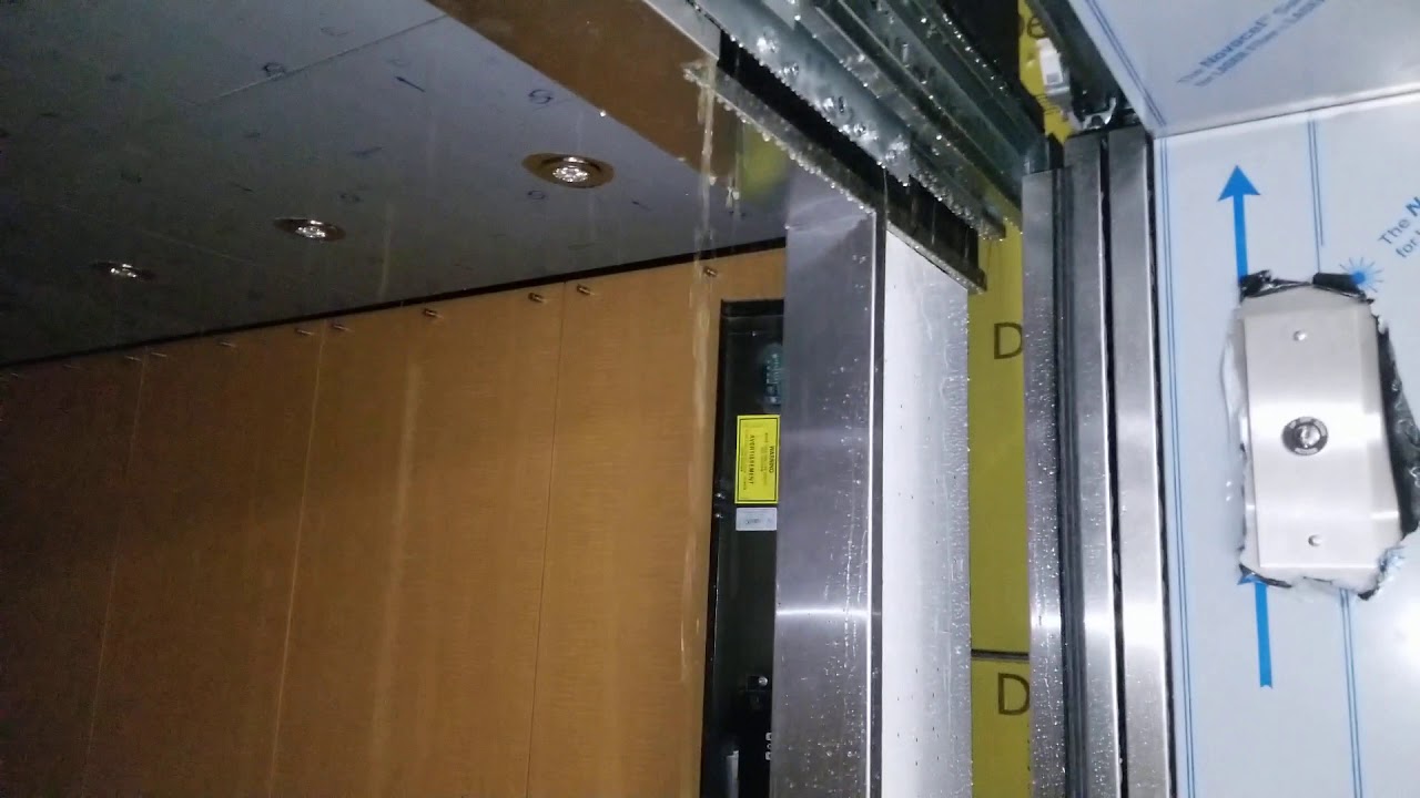 Elevator shower install - YouTube
