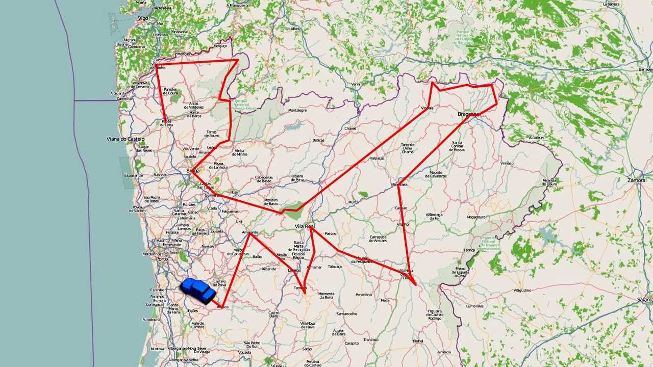 Road trip in northern Portugal - YouTube